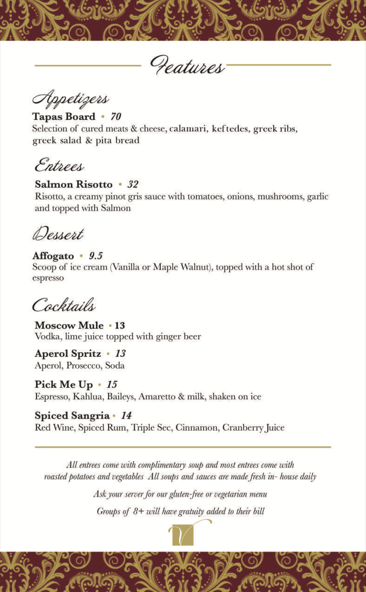 Vicky's Bistro | Wine Bar | Sherwood Park