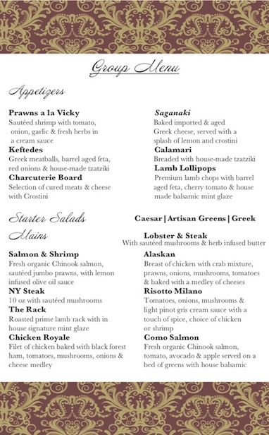 Vicky's Bistro | Wine Bar | Sherwood Park